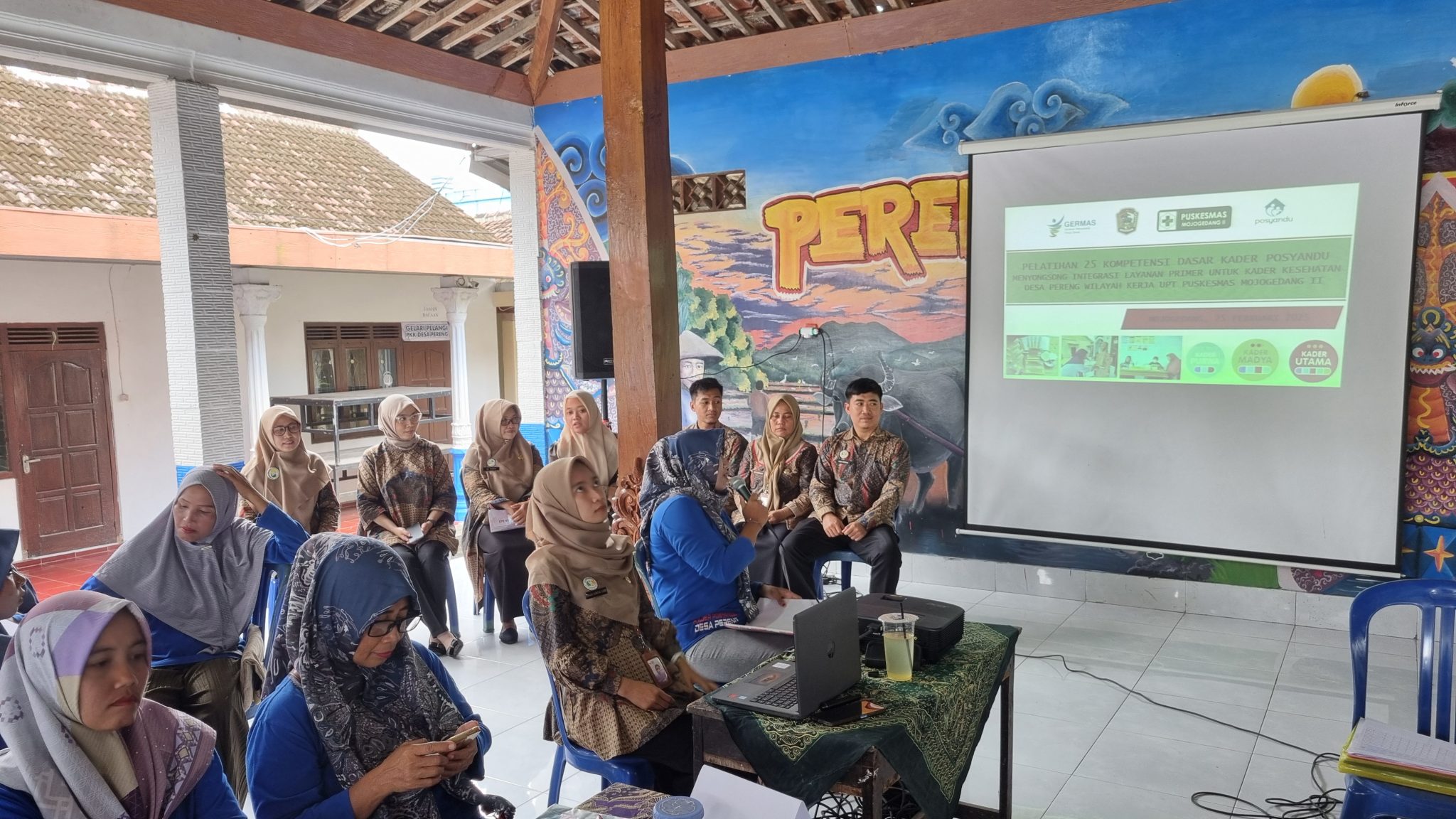 Pelatihan 25 Kompetensi Dasar Kader Posyandu – UPT Puskesmas Mojogedang II