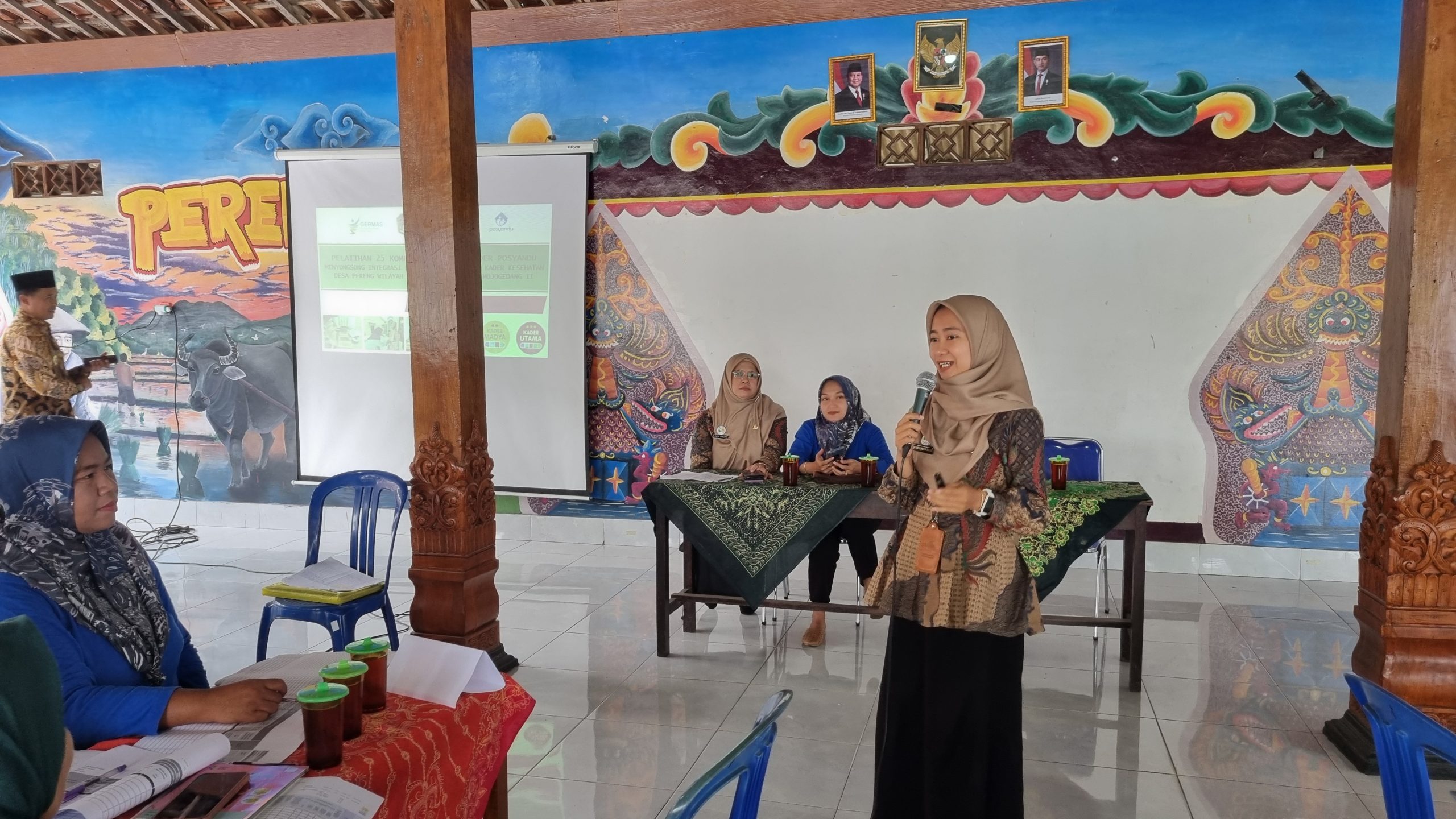 Pelatihan 25 Kompetensi Dasar Kader Posyandu – UPT Puskesmas Mojogedang II